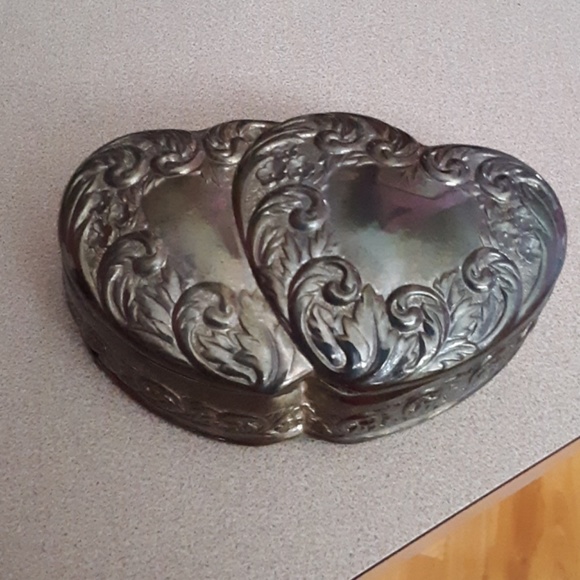 Accents | Godinger Silver Art Co Ltd Heart Box | Poshmark